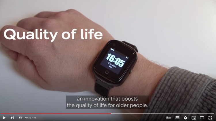 Sensorem personal alarm in collaboration with Telia IoT